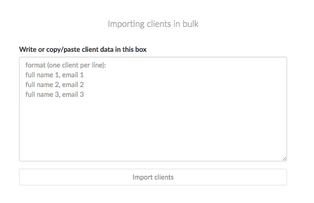 Tutorial: Import Multiple Clients from CSV